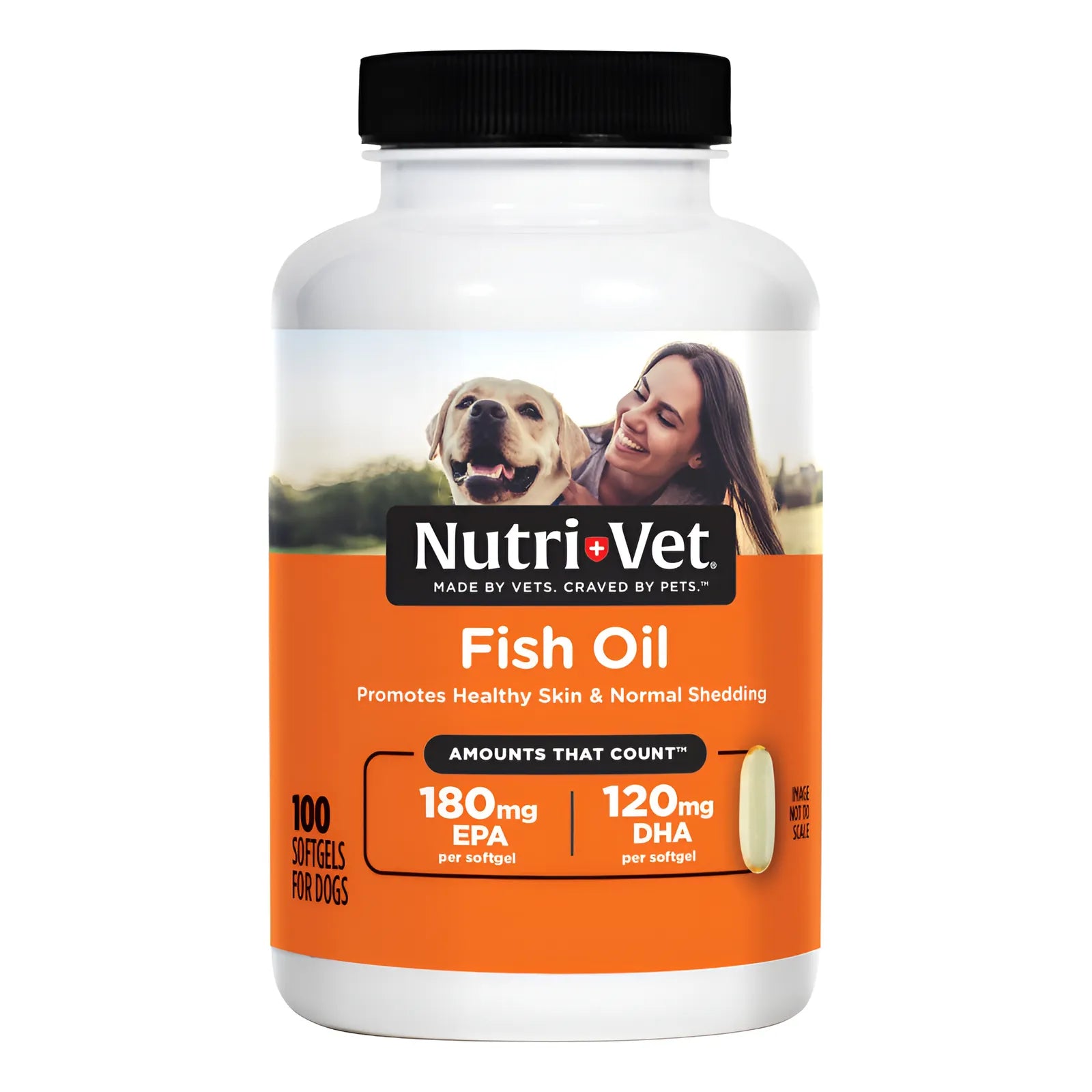 Nutri-Vet Aceite De Pescado Omega 3 Para Perros 100 Cápsulas Blandas F ...