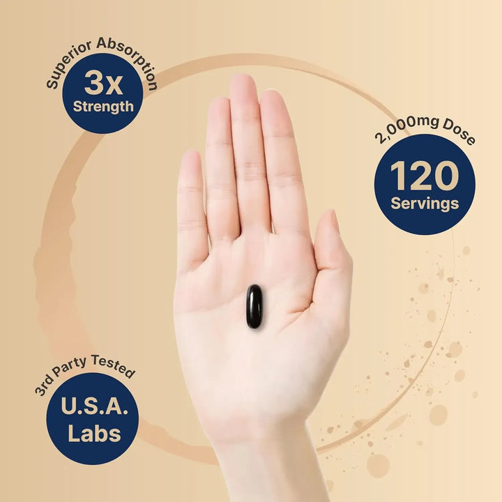 Aceite De Krill Antártico 2000 Mg Con Omega 3 Epa Y Dha 240 Cápsulas N ...