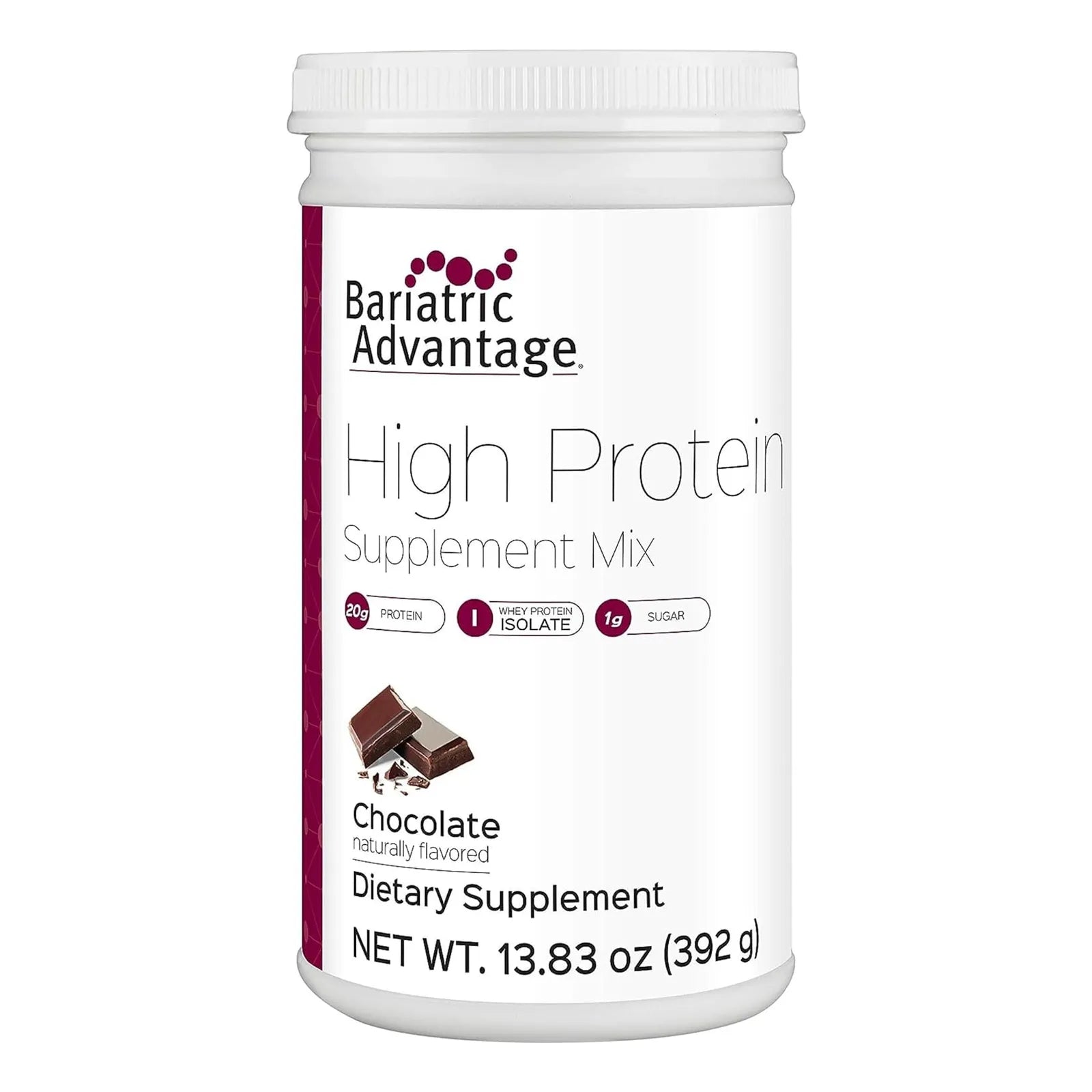Mezcla Nutritiva Alta En Proteínas Bariatric Advantage Chocolate 20g P ...