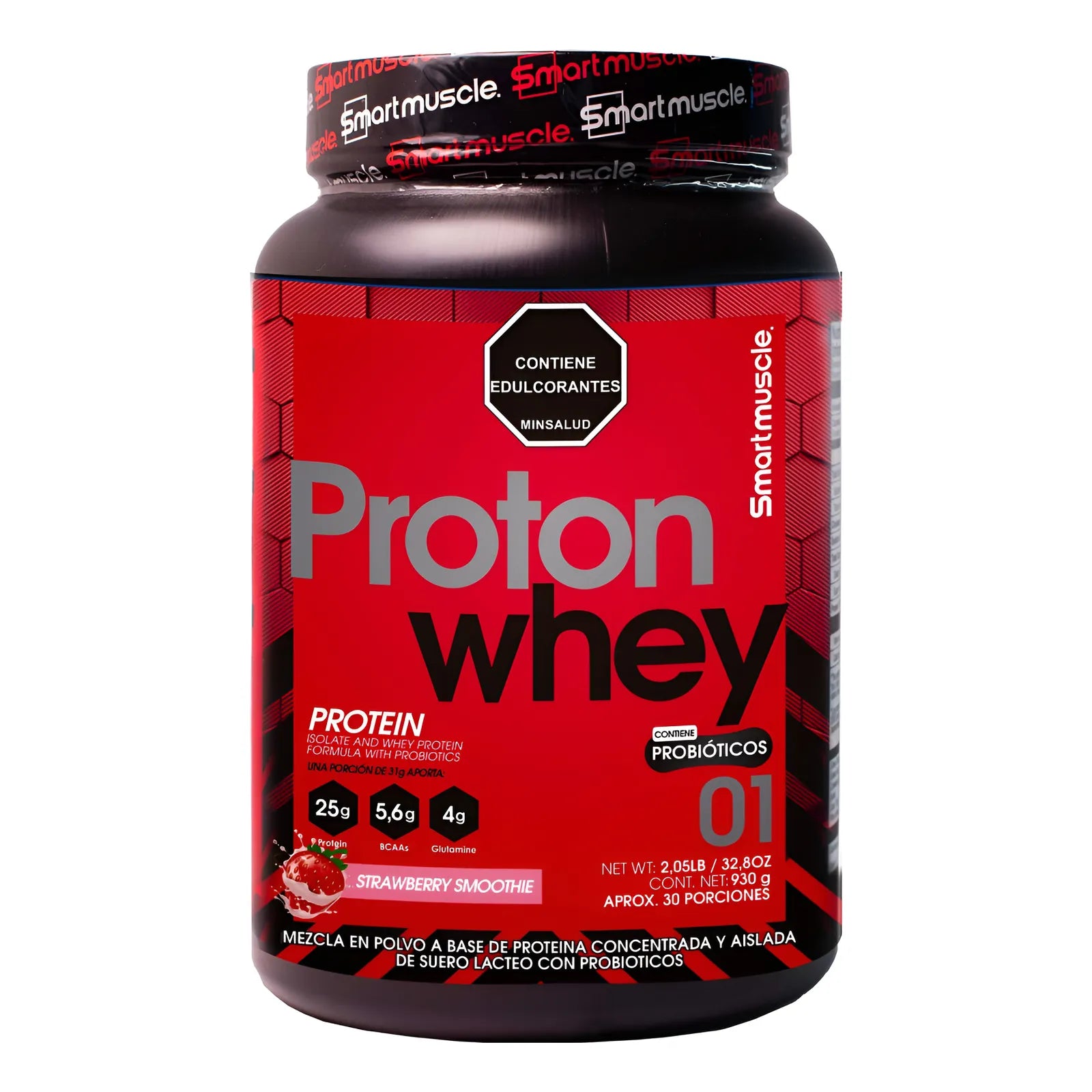 Proteina Proton Whey Smart Muscle Suplemento Deportivo 907 Gramos ...
