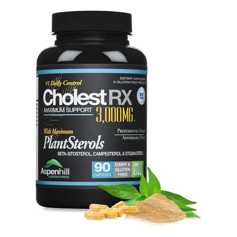 Complejo Fitoesterol Triple Fuerza Beta Sitosterol Salud Optima ...