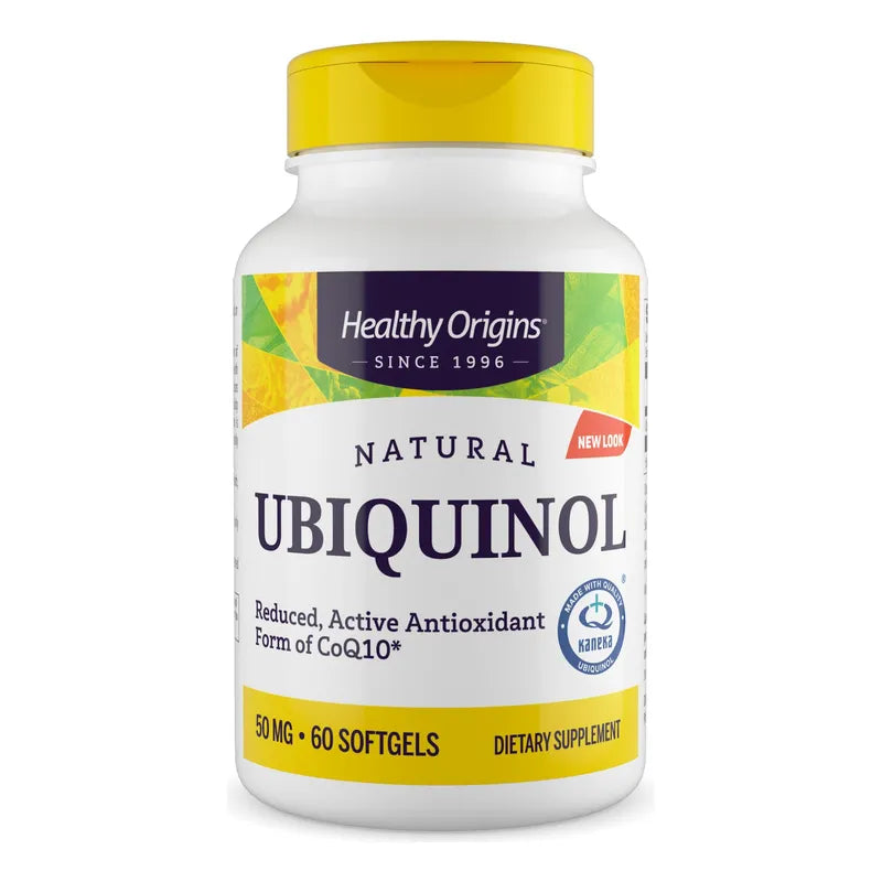 Ubiquinol 50 Mg Apoyo Cardíaco Y Energético 60 Cápsulas Blandas Mejora ...