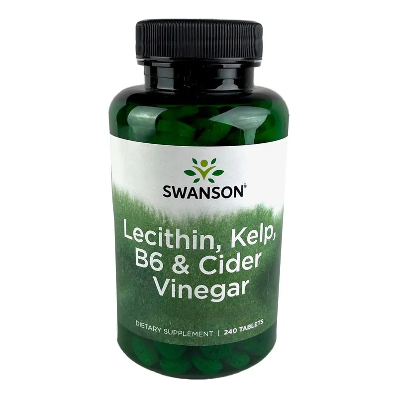 Lecitina Kelp Vitamina B6 Vinagre Tabletas Naturales Saludables ...