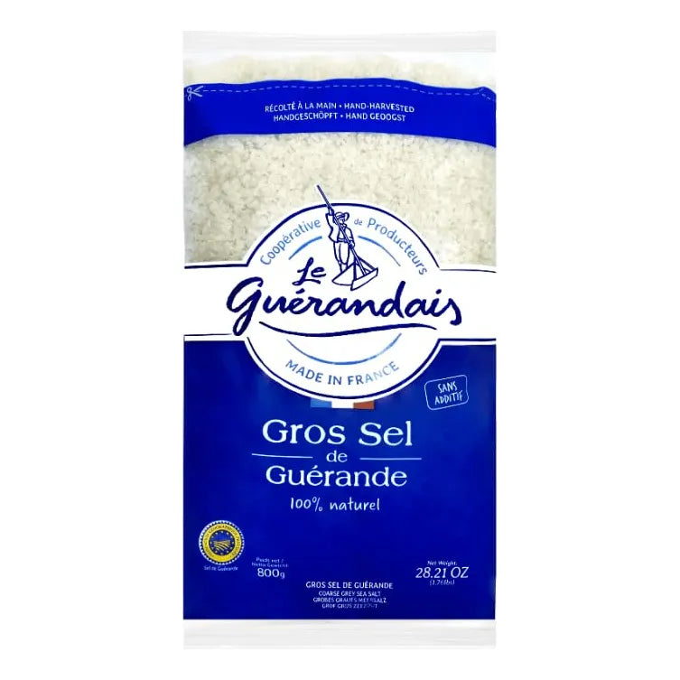 Sal Marina Guerande Gris Gruesa 800g Nutritiva Y Pura Para Sazonar ...