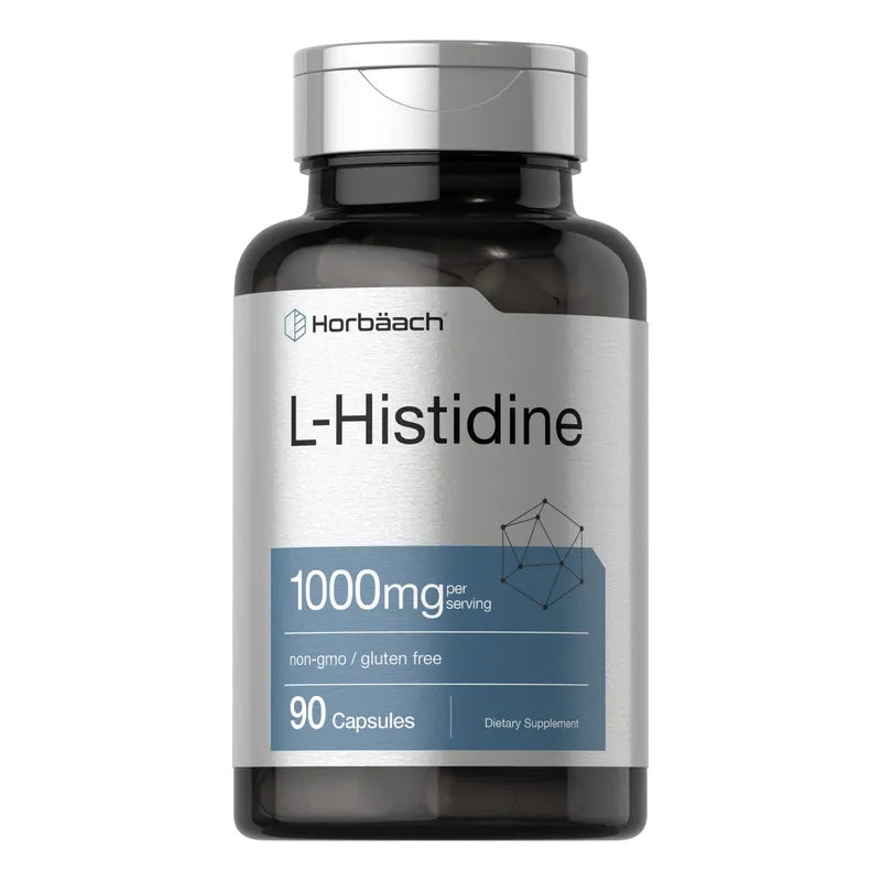 L-Histidina 1000 Mg 90 Cápsulas Grado Farmacéutico Alta Pureza ...