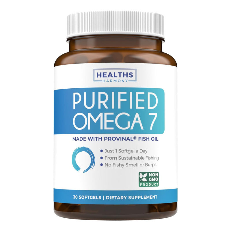 Omega 7 Vegetal Purificado Provinal Alta Potencia En Cápsulas ...