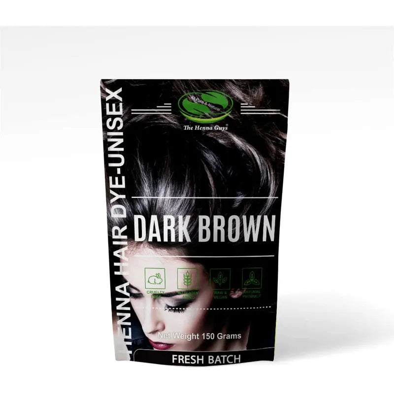 Tintura De Henna Cabello Y Barba Natural Cafe Oscuro 150g – almacenspeedway
