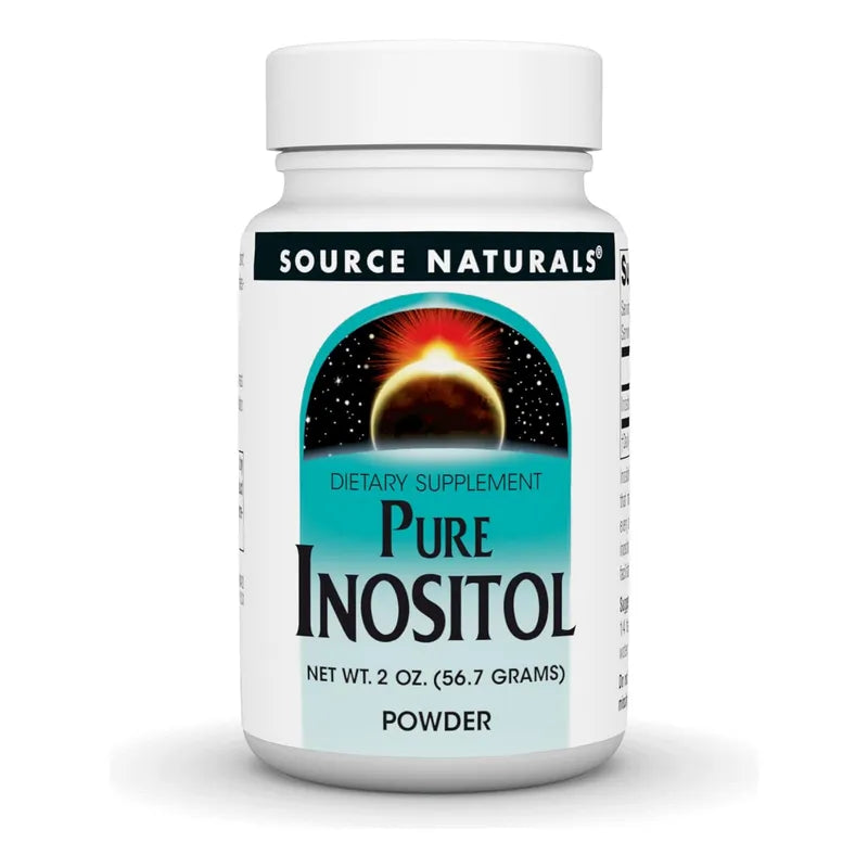 Polvo De Inositol Puro Source Naturals Suplemento Energía Mental ...