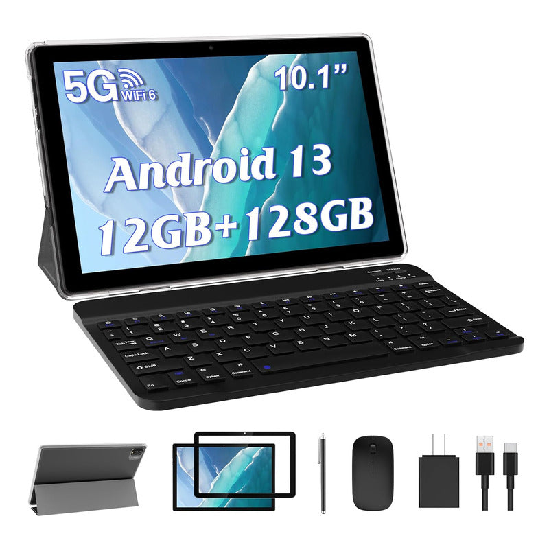 Tablet Android 10 Pulgadas Con Teclado Y Mouse Ideal Para Multitareas ...