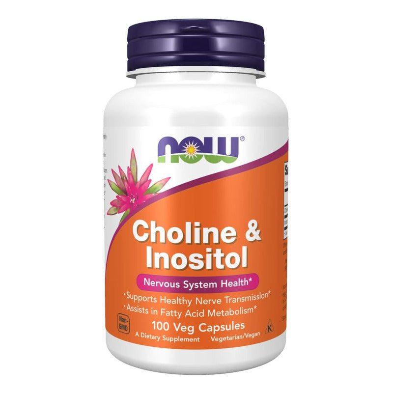 Colina E Inositol 500 Mg Sistema Nervioso Saludable 100 Cápsulas ...