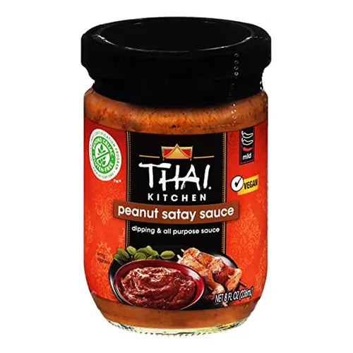 Salsa Satay De Maní Sin Gluten Thai Kitchen 8 Fl Oz Sabor Auténtico Si ...