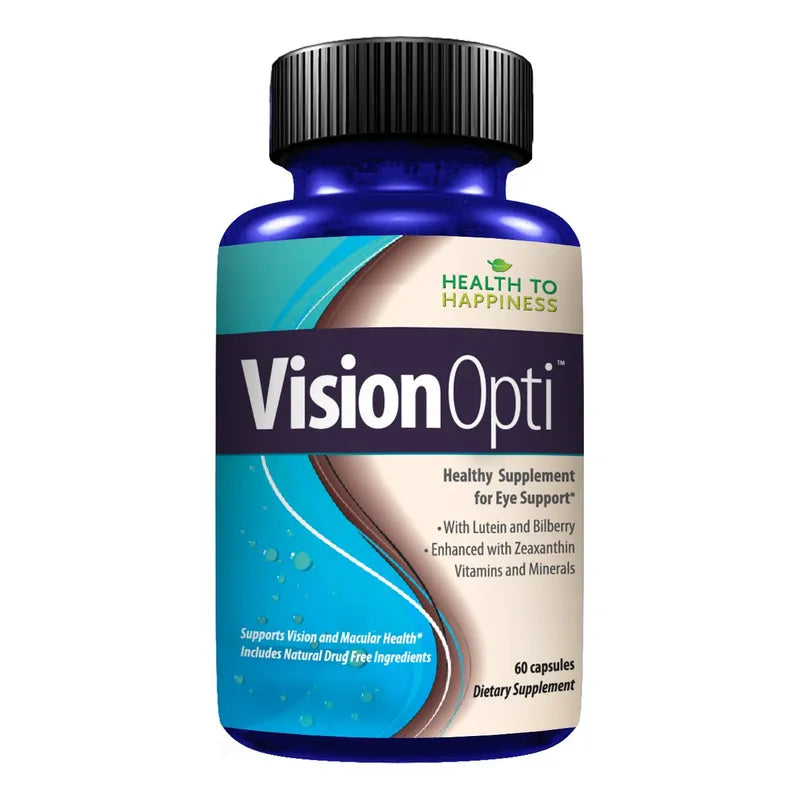 Vision Opti Suplemento Salud Ocular Con Vitaminas Y Minerales 60 Capsu ...