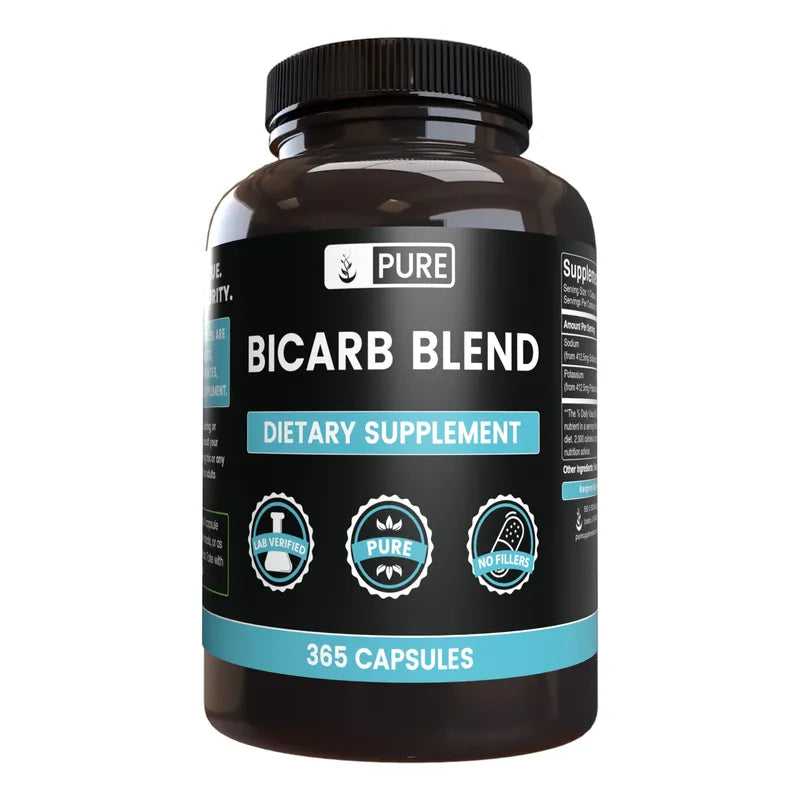 Mezcla Bicarbo Pura 365 Cápsulas Apoyo Sin Aditivos Por 1 Año ...
