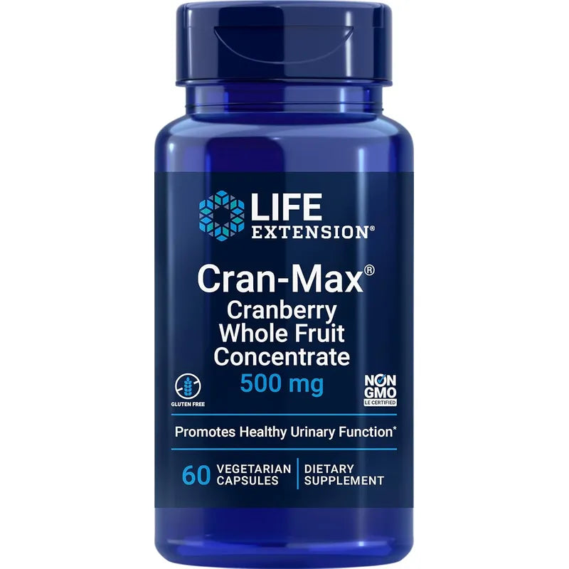 Cran Max Concentrado De Arándano 500 Mg Salud Urinaria 60 Cápsulas ...