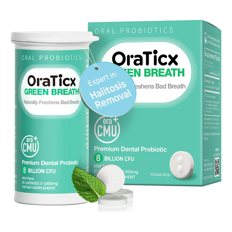 Probioticos Bucales Green Breath Aliento Fresco Y Salud Bucal ...